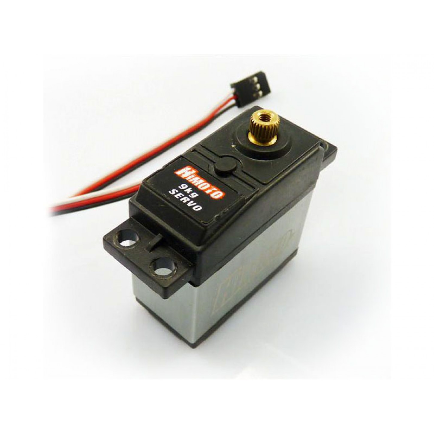 SERVO ACELERADOR E DIREÇAO METAL HIMOTO 9K COM CAIXA DE METAL RAPTOR ...