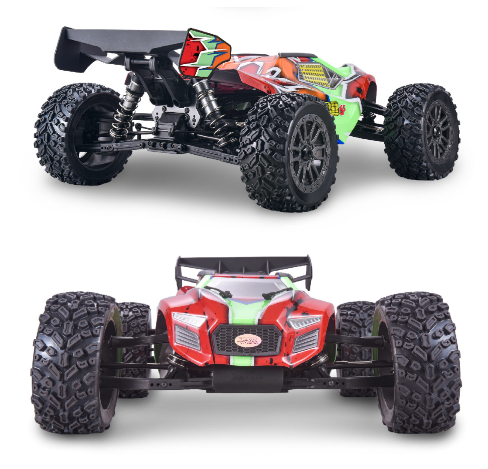 AUTOMODELO ELÉTRICO BRUSHLESS RTR 110KMH TRUGGY LEOPARD 6S 1/8 4WD ...