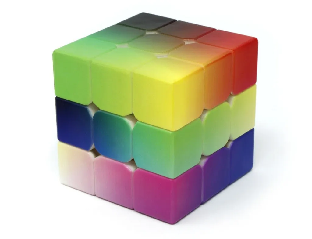CUBO MÁGICO 3X3X3 PROFISSIONAL PERSONALIZADO RGB EDIÇÃO ESPECIAL VINCI ...
