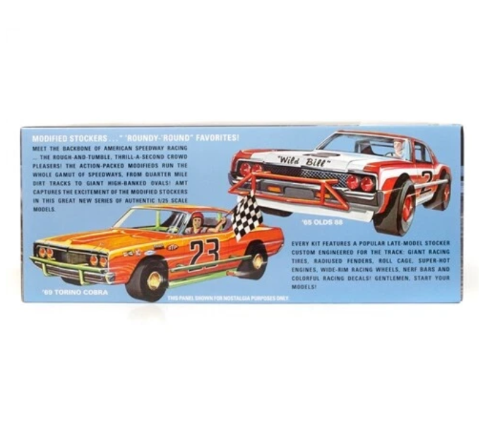 KIT PARA MONTAR AMT CHEVY IMPALA 1966 MODIFIED STOCKER 1/25 AMT 1183